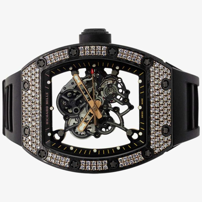 Richard Mille RM055 RG CA TPT Diamond Set Bubba Watson 'Black Edition ...
