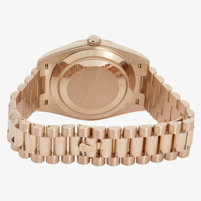 Rolex Oyster Perpetual Day-Date 40 18ct Everose Gold | Luxe Watches