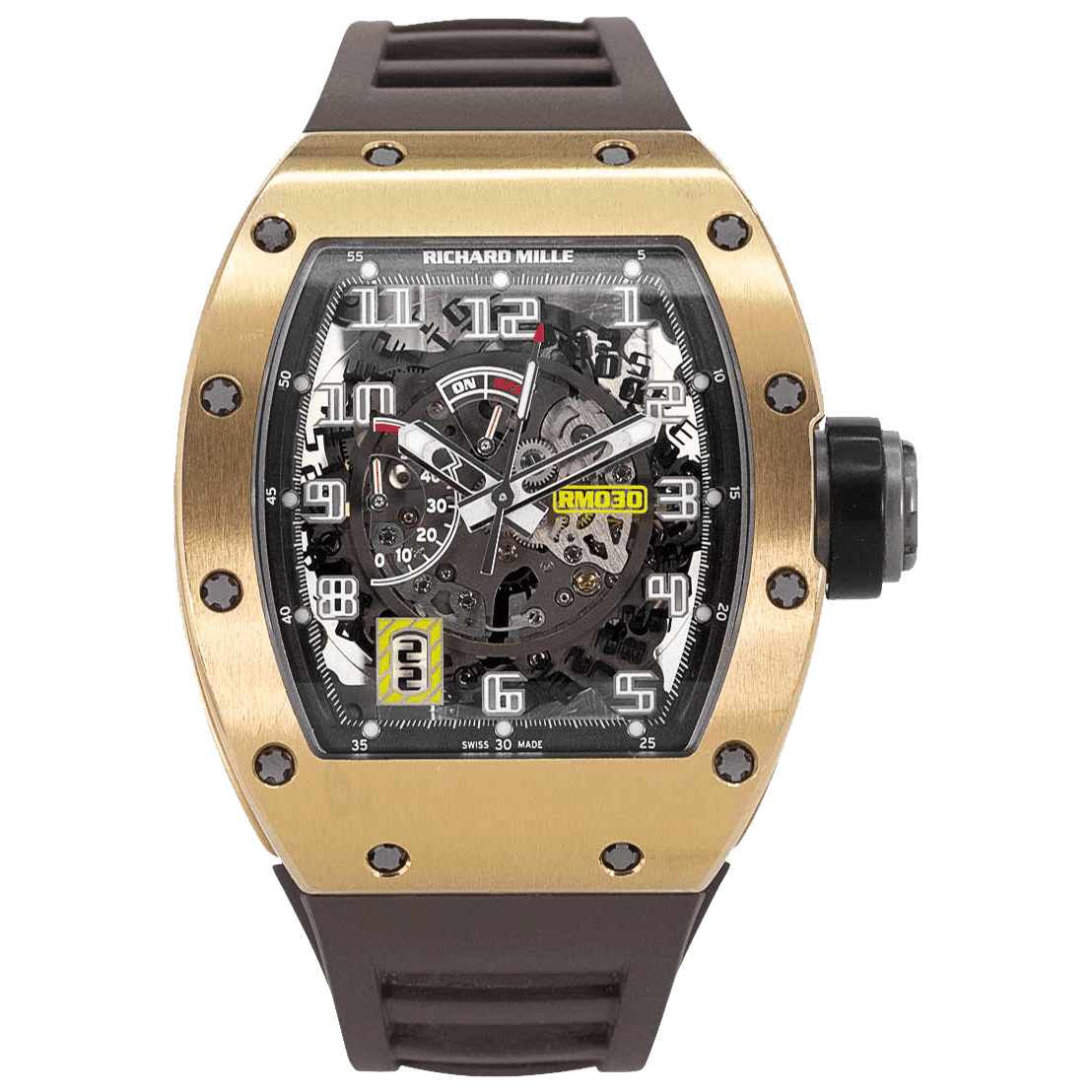 Richard Mille RM 030 Rose Gold Automatic Luxe Watches Richard Mille RM 030 Rose Gold Automatic Luxe Watches