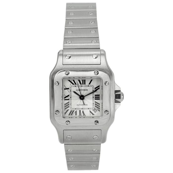 Cartier Santos Galbee 24mm Stainless Steel Women’s 2423 | Luxe Watches