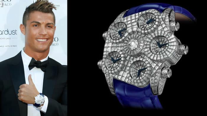 The watches of Cristiano Ronaldo | Luxe Watches