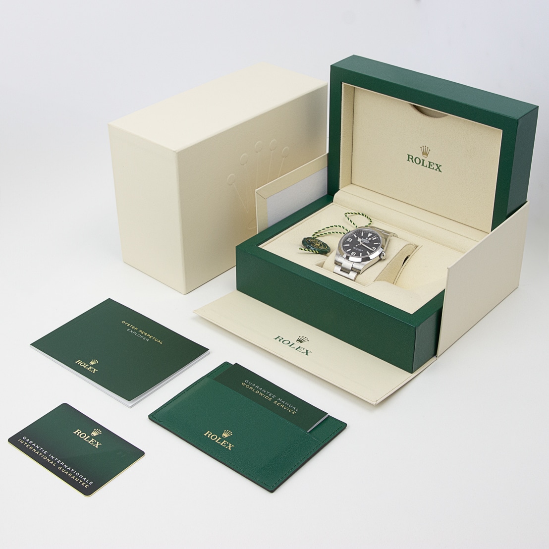 Rolex Oyster Perpetual Explorer Stainless Steel 40mm 224270 | Luxe Watches