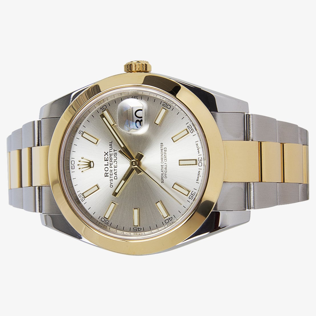 Rolex Oyster Perpetual Datejust 41 Bi-Metal 126303 | Luxe Watches