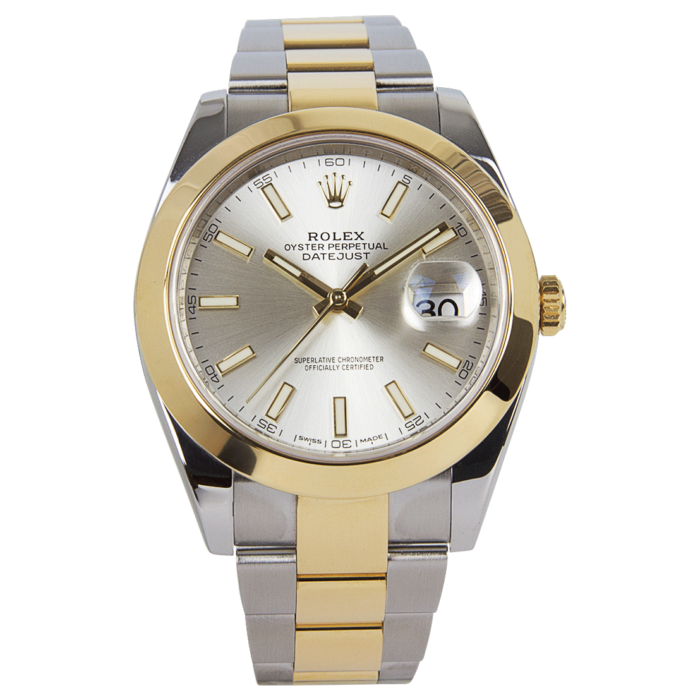 Rolex Oyster Perpetual Datejust 41 Bi-Metal 126303 | Luxe Watches