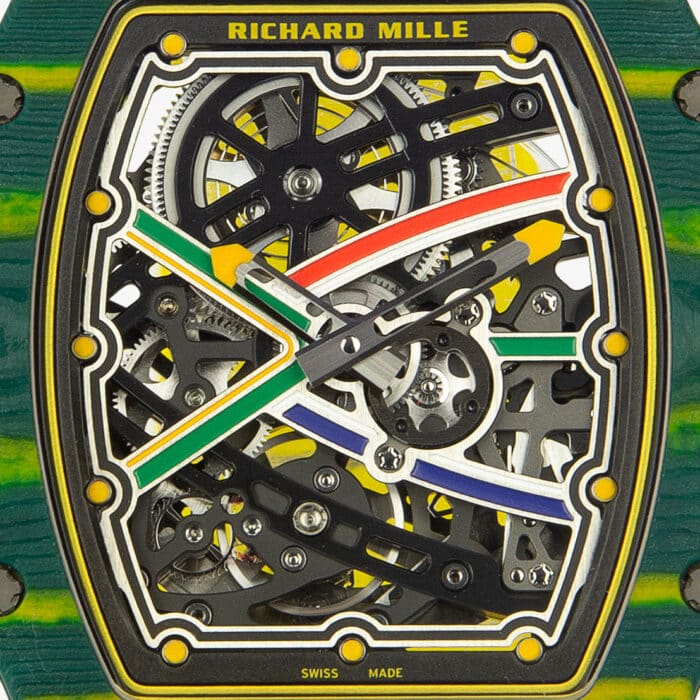 Richard Mille 'Wayde Van Niekerk' Green Yellow Quartz TPT RM 67-02 ...