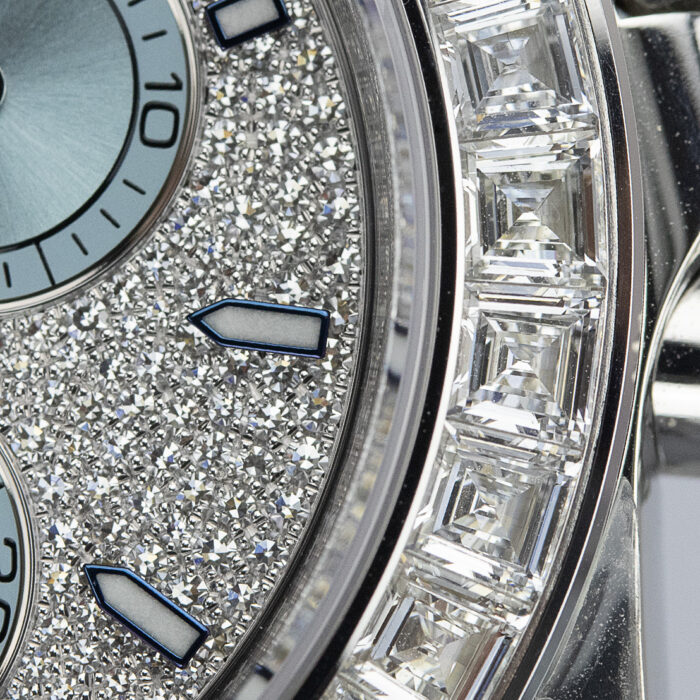 Rolex Oyster Perpetual Cosmograph Daytona Platinum Diamond Bezel ...