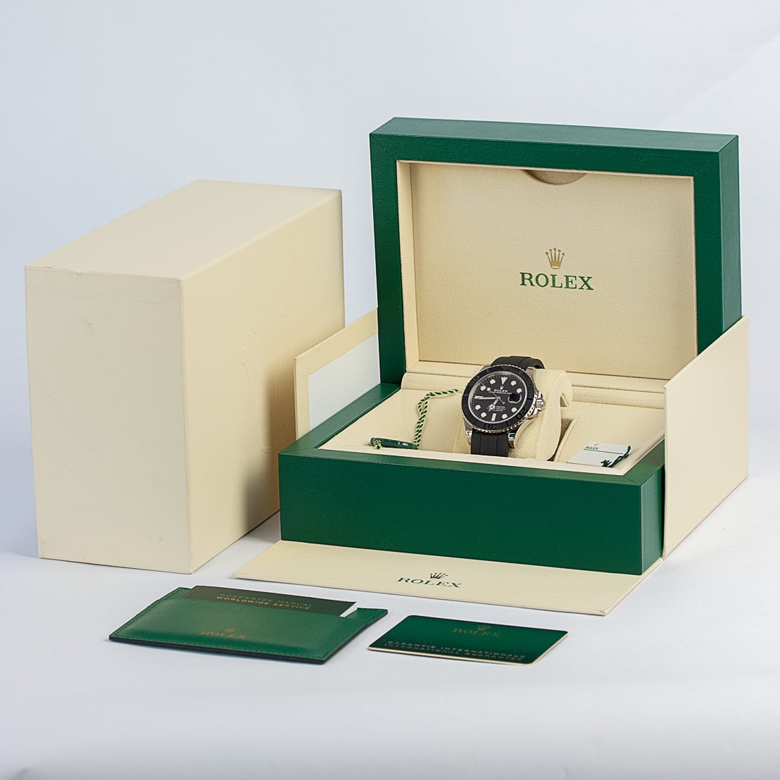 Rolex Oyster Perpetual Yacht-Master 42mm 18kt White Gold 226659 | Luxe ...