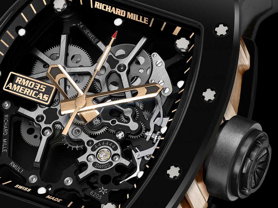 Richard Mille RM035 Black Toro: Watch Review | Luxe Watches